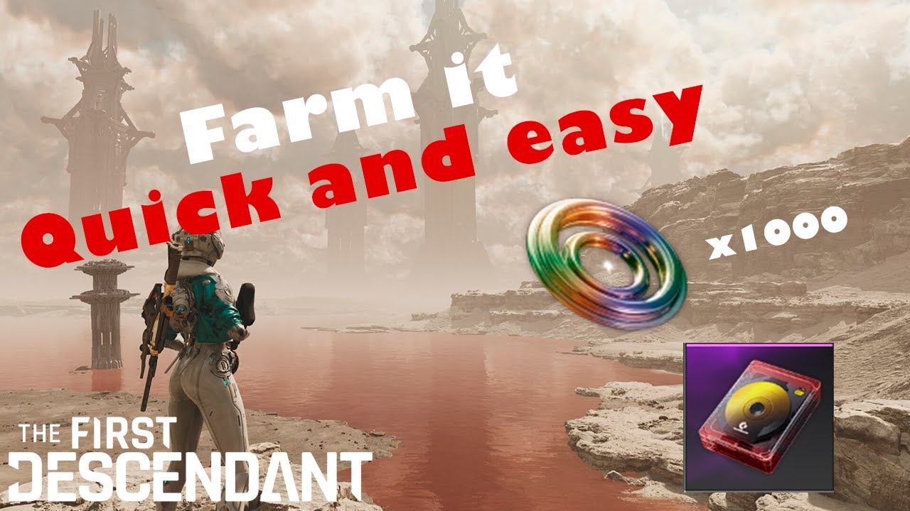 The First Descendant - FASTEST AND EASIEST CRYSTALLIZATION CATALYST ...