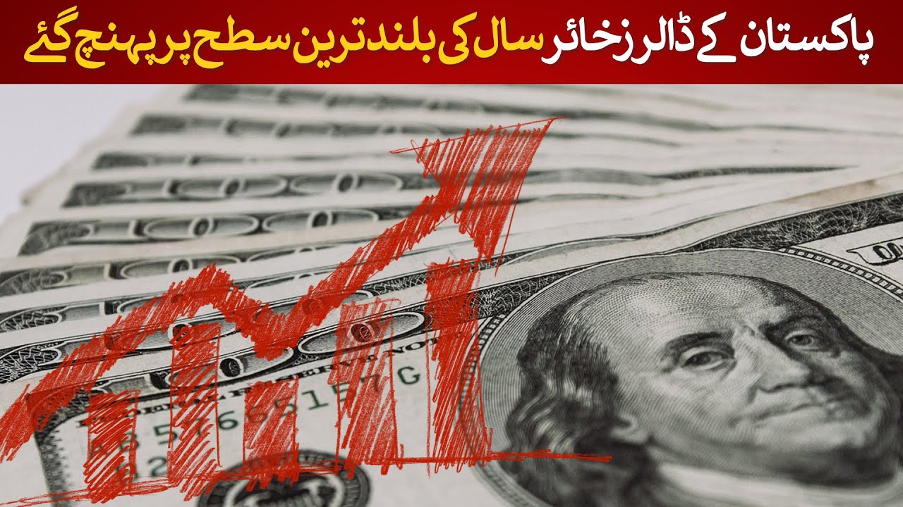 Pakistan's dollar reserves hit year-high level | Rich Pakistan - YouTube