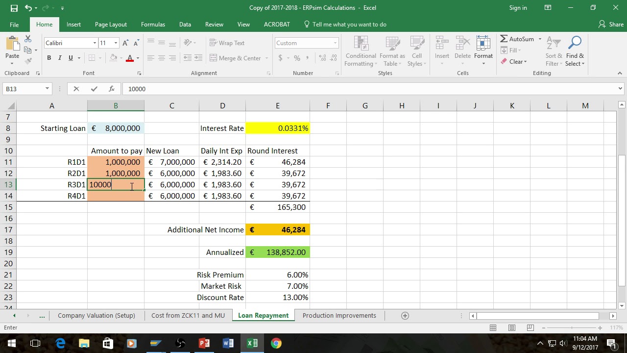 ERPsim Manufacturing Game - Quantifying Strategies - YouTube
