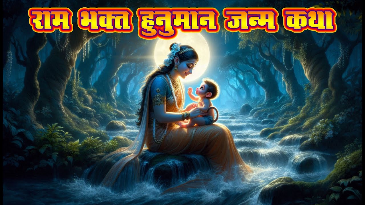 Hanuman Birth Story ।। हनुमान जन्म कथा - YouTube