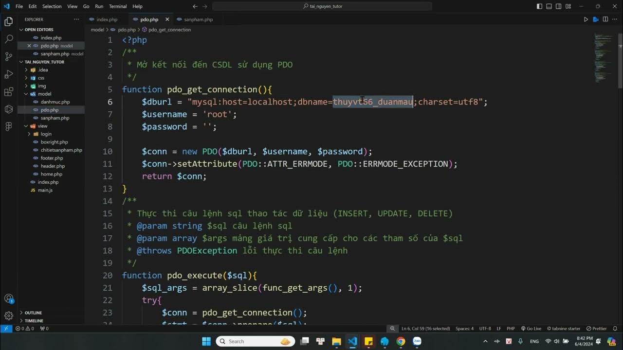 Tutor Chữa đề thi thử Dự án mẫu TKW - FPT Polytechnic - YouTube