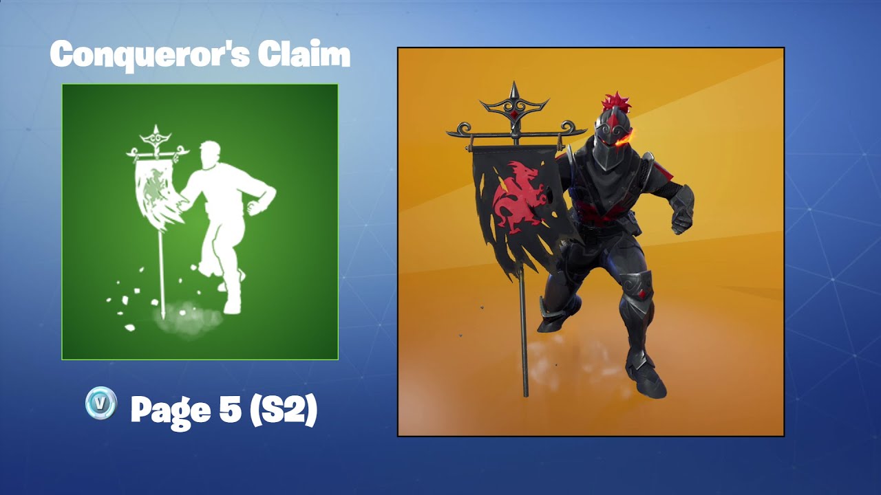 Conqueror's Claim | Fortnite Emote - YouTube