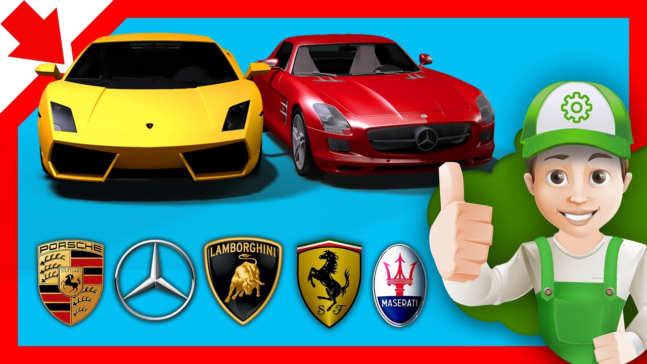 Cartoon about cars. Super cars in the garage Handy Andy - Little Smart ...