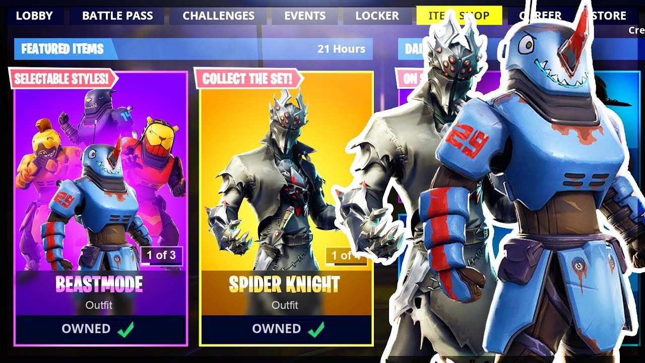NEW RARE SKINS FORTNITE ITEM SHOP TODAY - SEASON 8 ITEM SHOP March 27 ...
