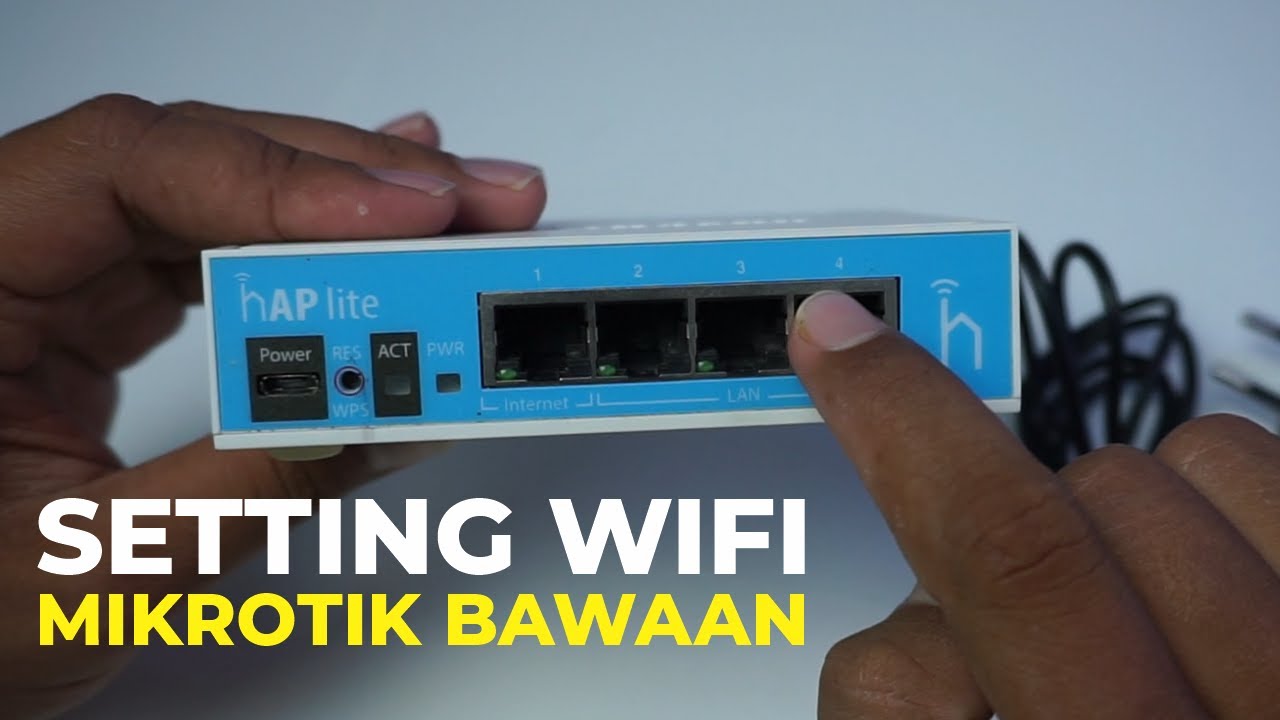 Cara Mengaktifkan Wifi Mikrotik Bawaan di Winbox dengan Setting AP Mode ...