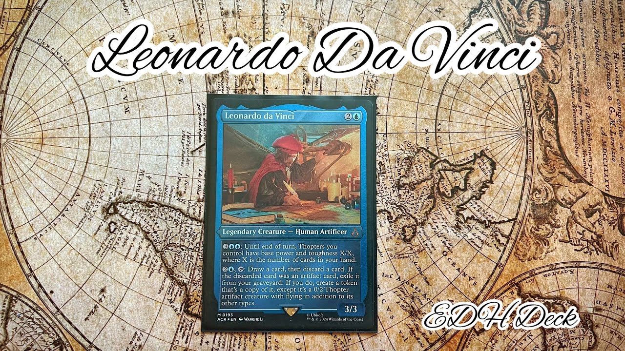 Leonardo Da Vinci EDH Deck #mtg #edh #deckprofile #cards # ...