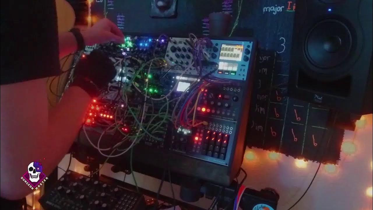 Live modular synthesizer performances 24/7 with Earth Modular Society - YouTube