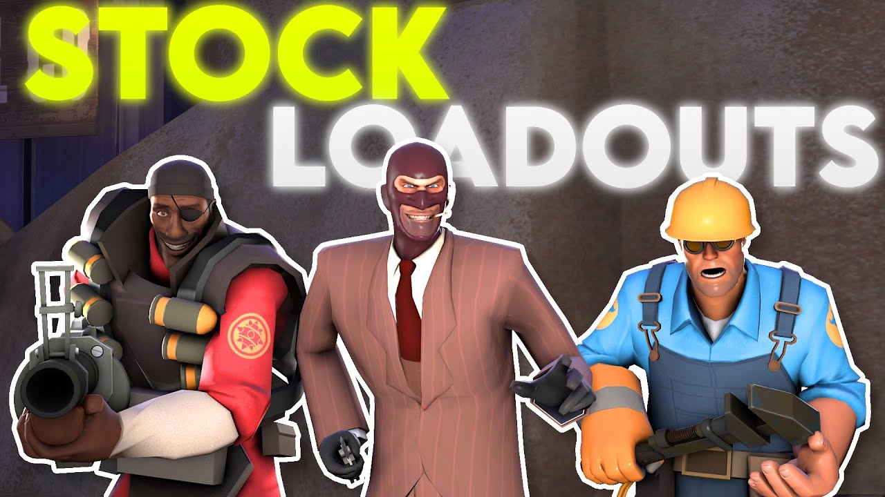 [TF2] Reviewing Every STOCK LOADOUT! (Default Weapons Review For ...