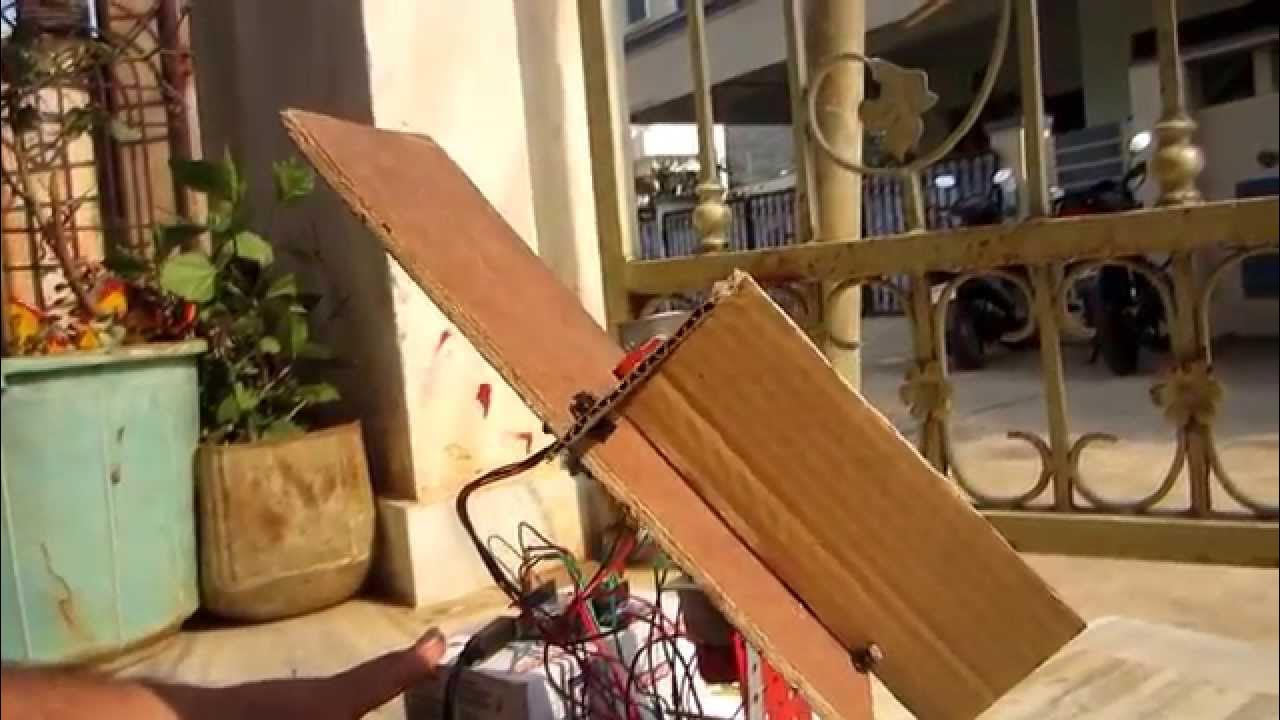 Dual Axis Solar Tracker using Arduino UNO - YouTube
