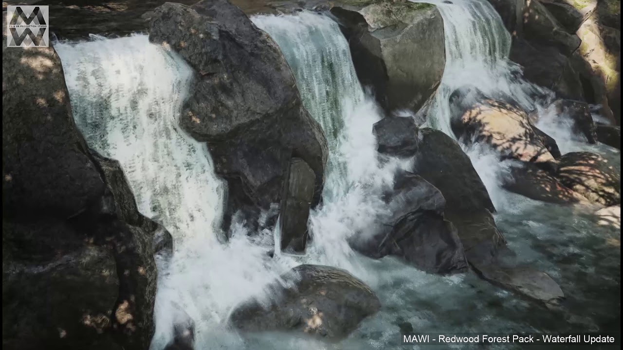 MAWI - Redwood Forest - Waterfall Update - YouTube