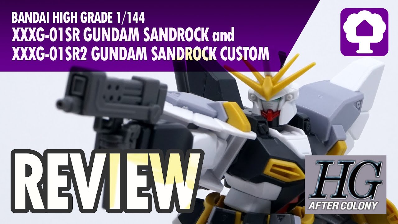HGAC Gundam Sandrock & Gundam Sandrock Custom Review - Hobby Clubhouse ...