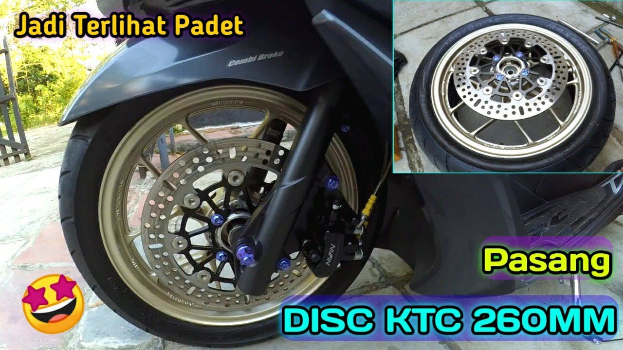 PASANG DISC KTC RACING 260MM - YouTube