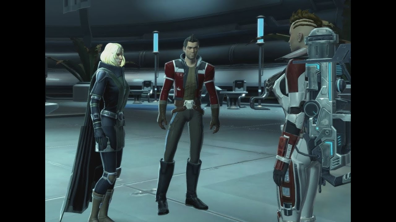 SWTOR Female Republic Trooper : Forged Alliances - YouTube