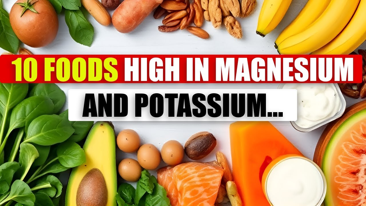 10 Tasty Foods High in Magnesium and Potassium for Optimal Health ...