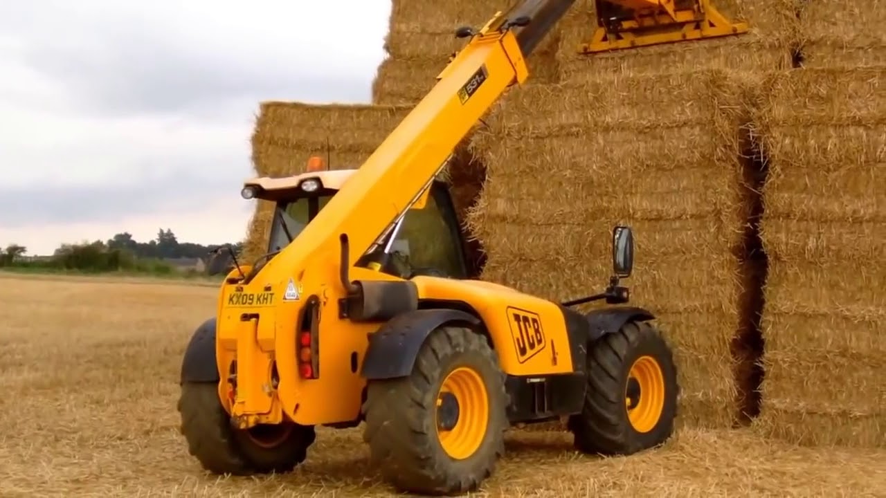 2019 02 06 World Amazing Modern Automatic Hay Bale Handling Tractor ...