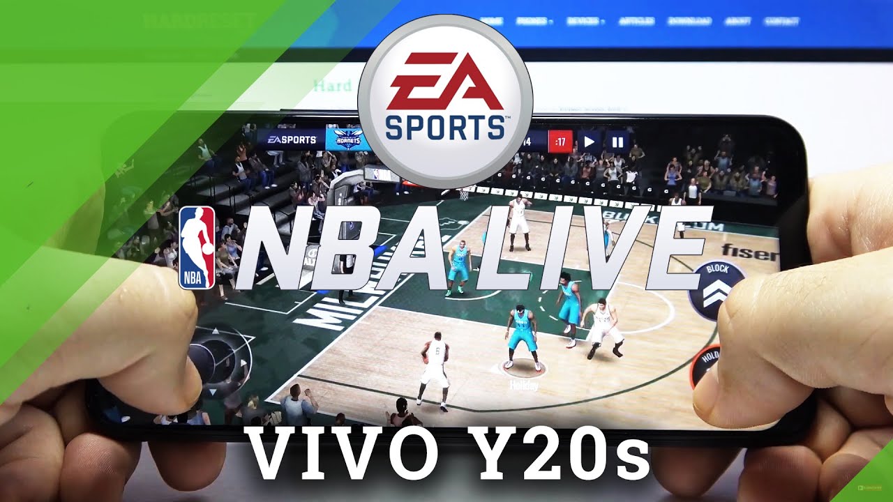 How NBA Mobile Works on Vivo Y20s – NBA Game Test - YouTube