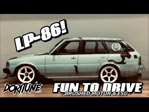Fun to drive can a Brushed LP 86 keep up with the pack? @midlandsdriftwarehouse D-like - YouTube