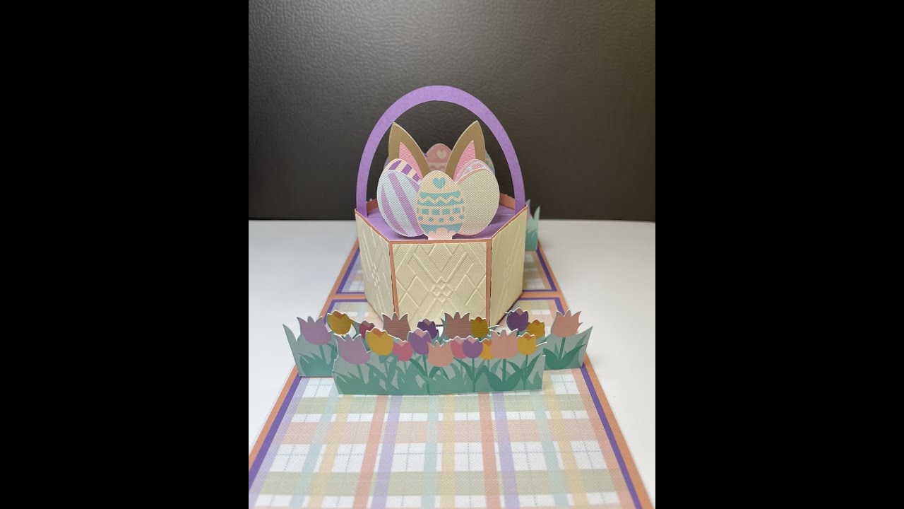Pop up Bunny Ear Card - YouTube