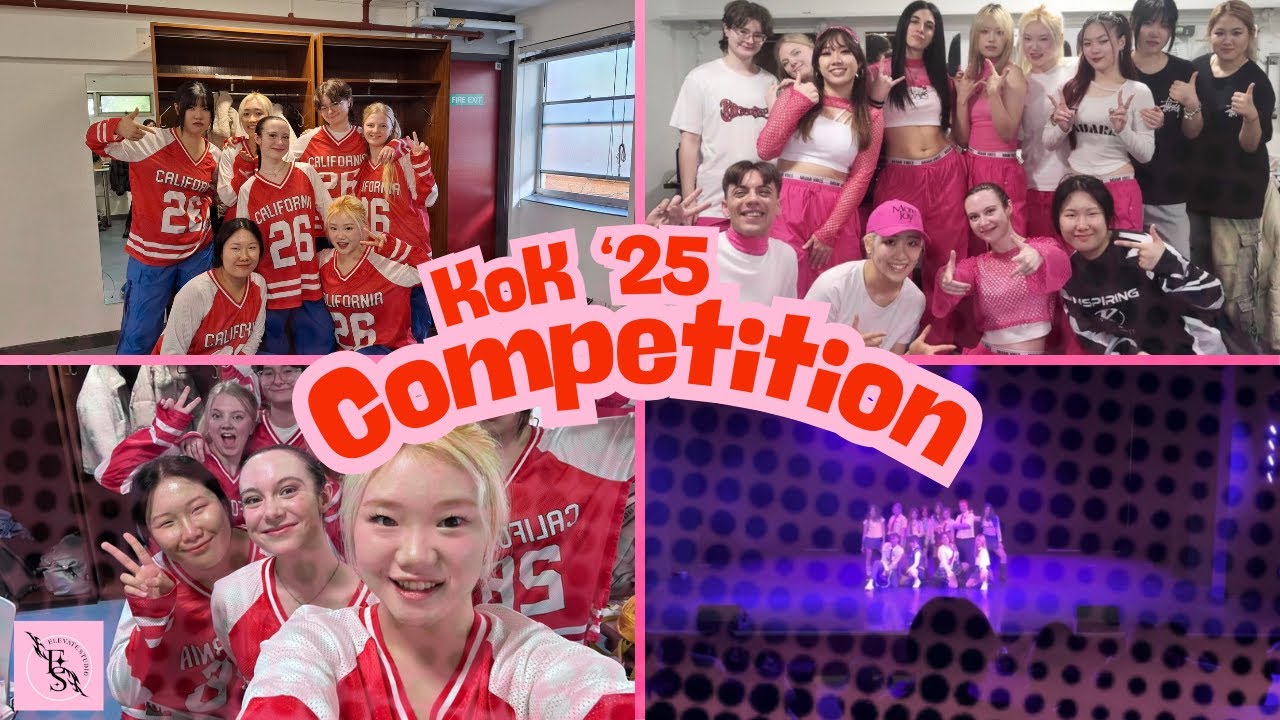 KCL Kings of Kpop Comp Vlog - YouTube