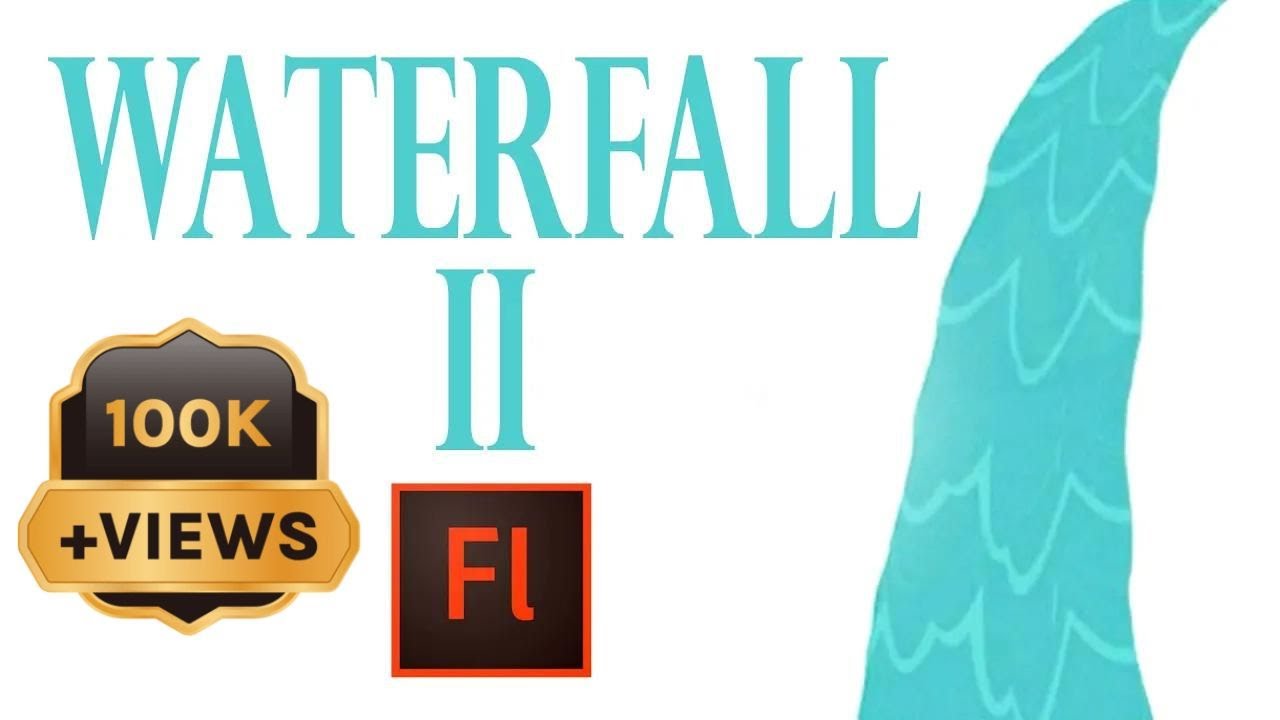 Flash Animation Tutorial - Animate Water Fall with Flash - YouTube