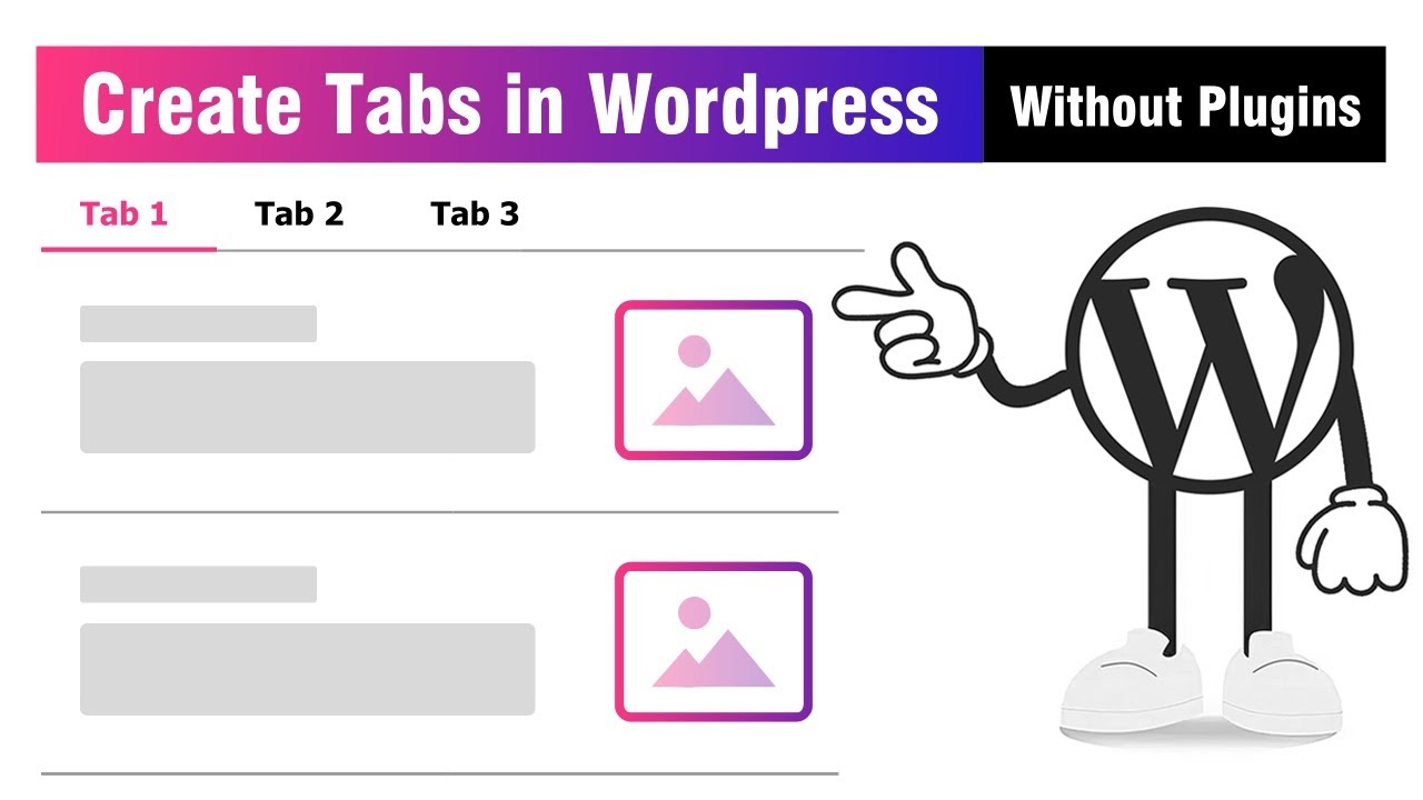 Create Tabs In WordPress Without Plugins 25 YouTube Create Tabs In WordPress Without Plugins 25 YouTube