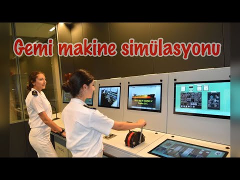 Gemi makine simülasyon eğitimi
