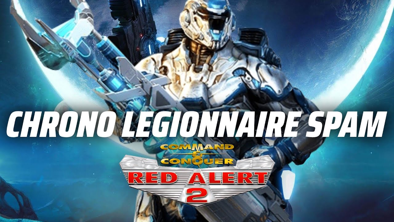Red Alert 2 | Chrono Legionnaire Spam! | (7 vs 1 + Superweapons) - YouTube