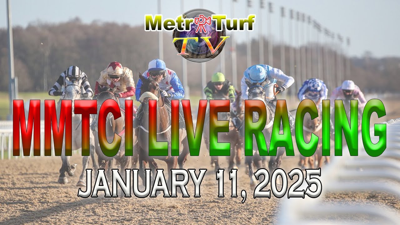 11 January 2025 | Philippines Horse Racing Live | Metro Manila Turf ...