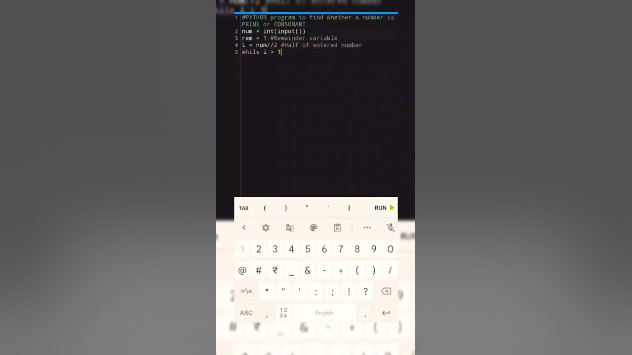 #python code to check Prime numbers - YouTube
