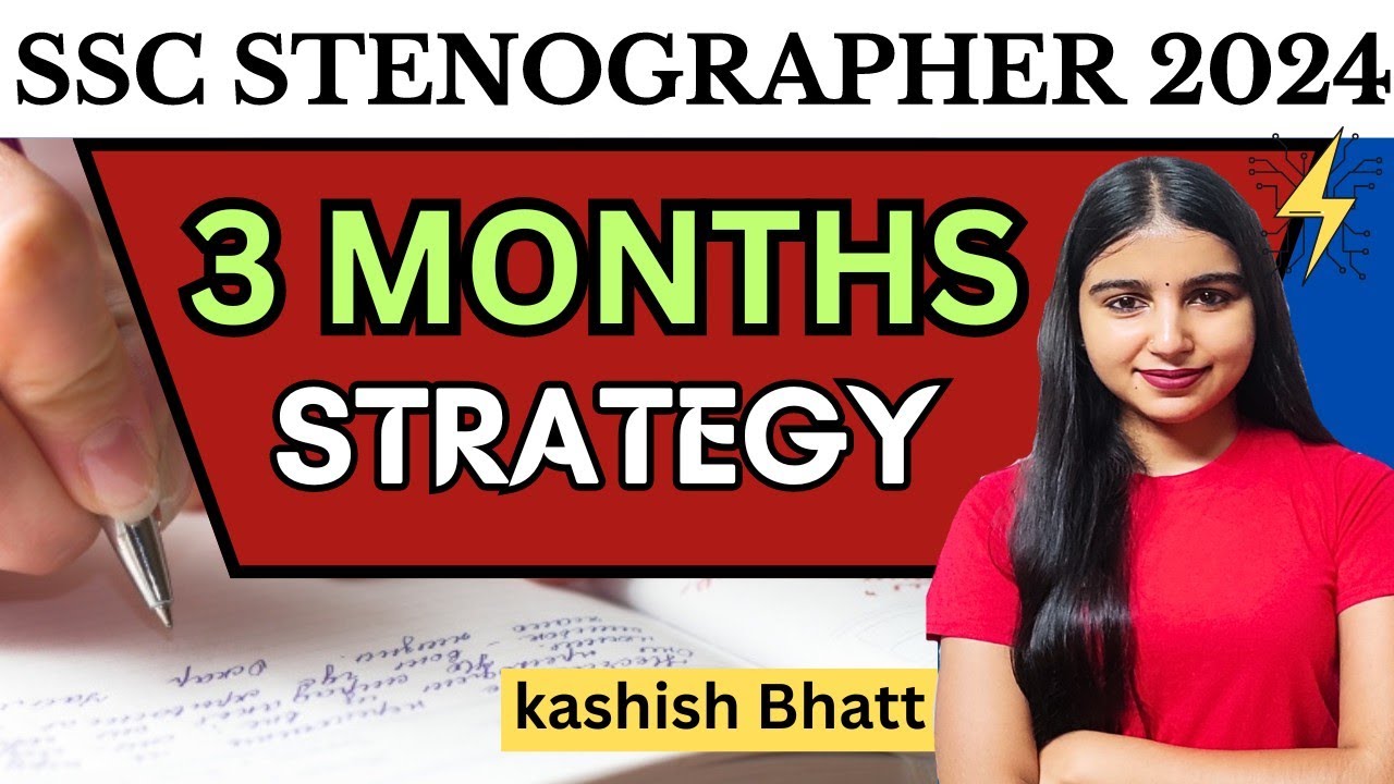 Last 3 Months Strategy for SSC STENOGRAPHER 2024 | SSC STENO 90 Days ...