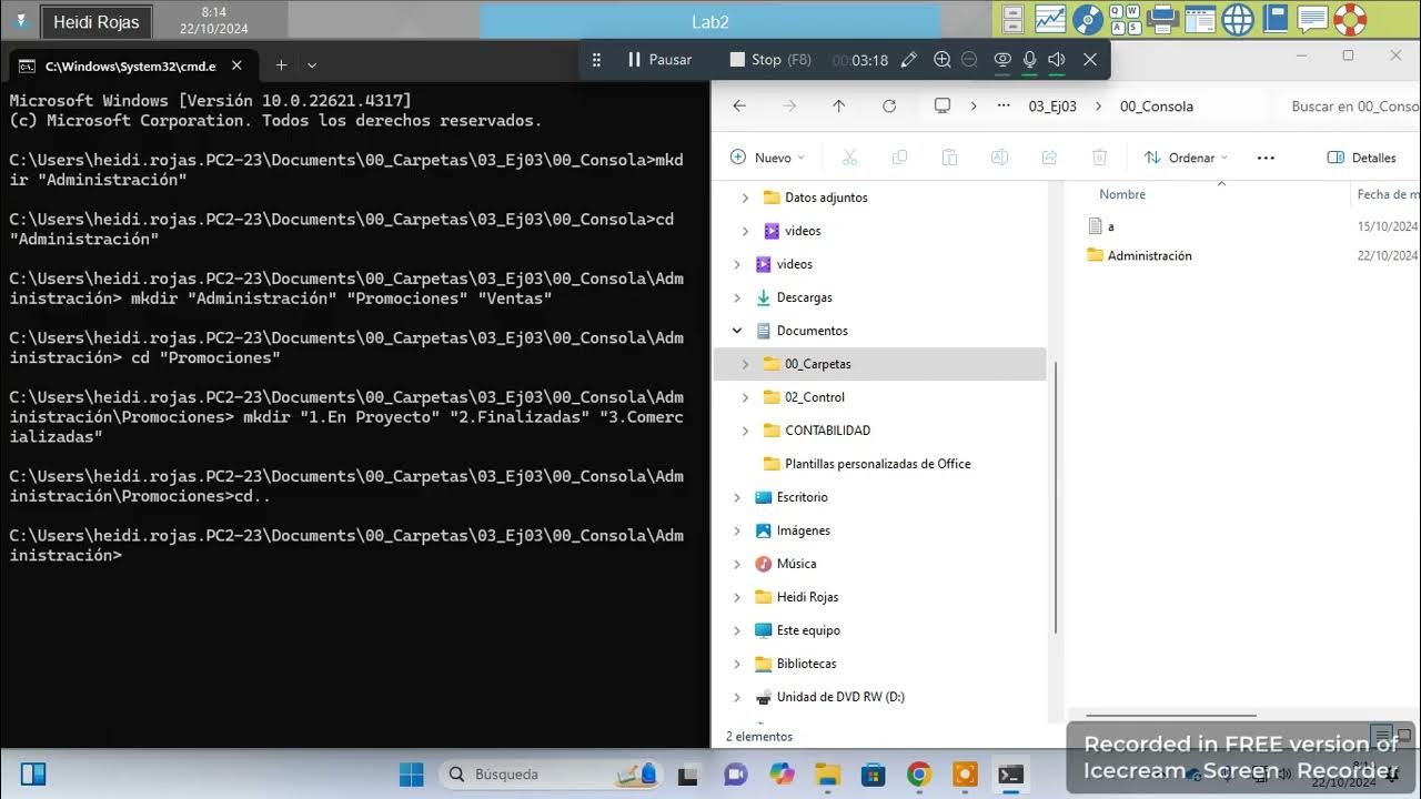Video3 Clase Administración con Terminal - YouTube