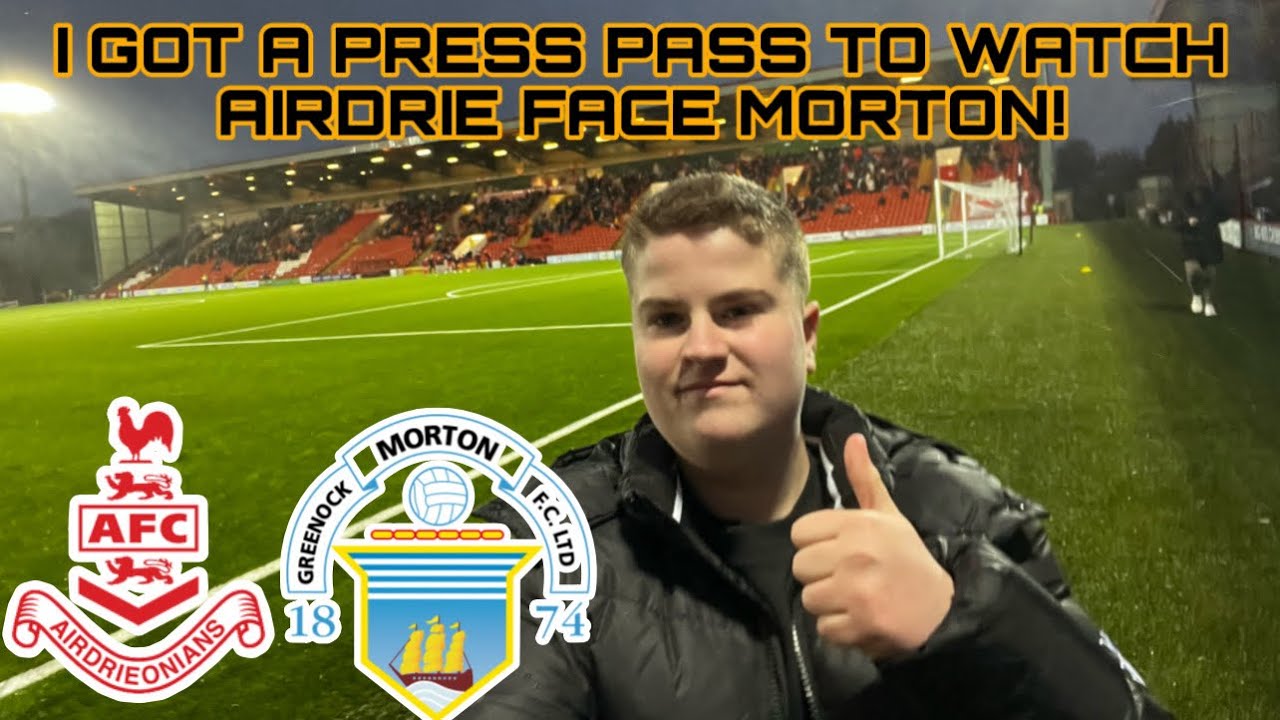 I GOT A PRESS PASS TO SEE AIRDRIE DRAW WITH MORTON… - YouTube