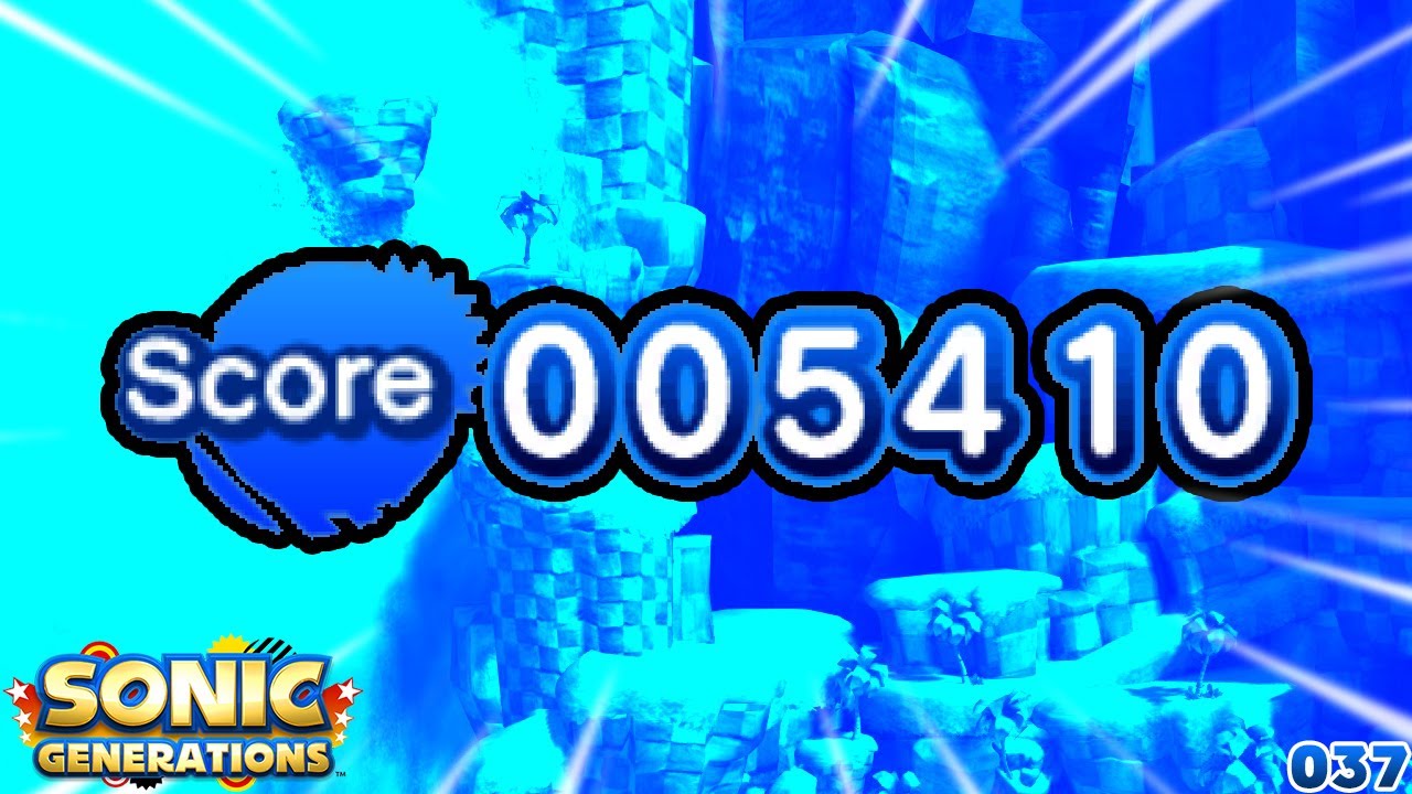 A Score Counter In Sonic Generations yeah Really YouTube A Score Counter In Sonic Generations yeah Really YouTube
