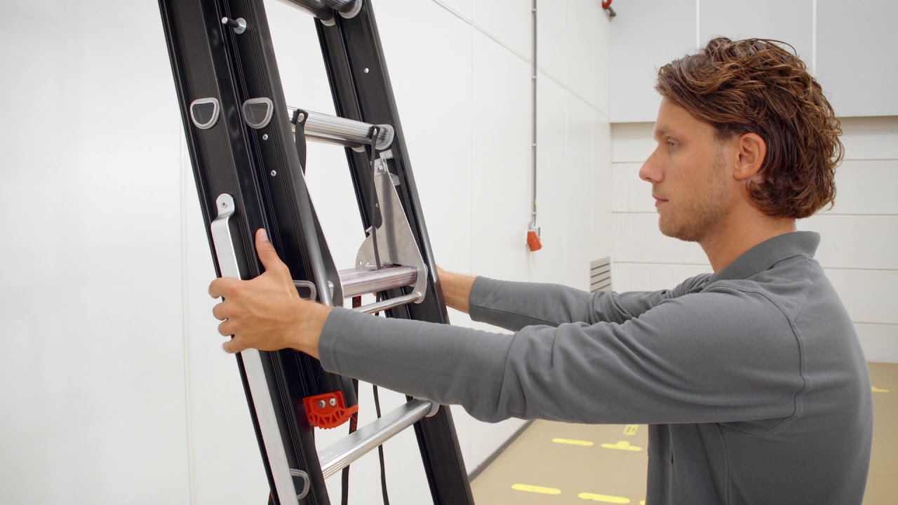 How to: ladder goed neerzetten | Altrex - YouTube