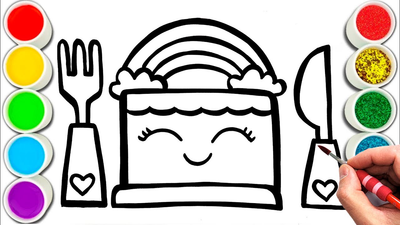 Happy Meal Drawing, Painting & Coloring For Kids and Toddlers_ Child ...