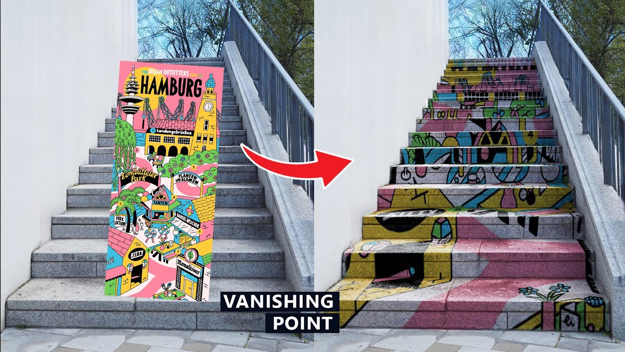 Photoshop Short Tutorial Vanishing Point Trick for beginners - YouTube