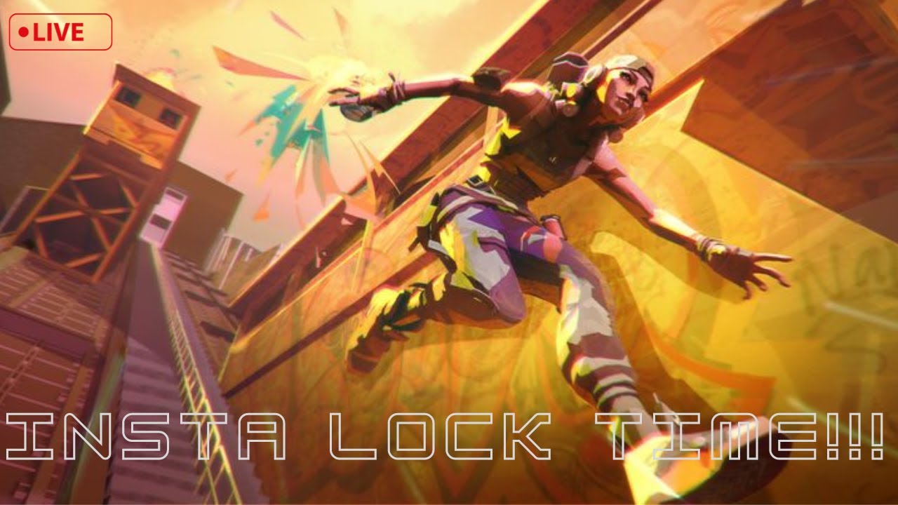 RAZE INSTA LOCK EVERY MATCH #live #valorant - YouTube
