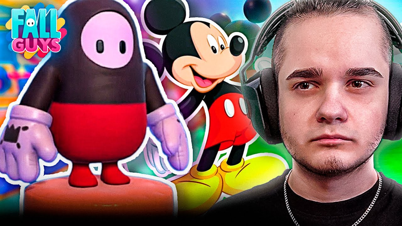 🤣 CÓMO USAR LA SKIN DE MICKEY MOUSE EN FALL GUYS - YouTube