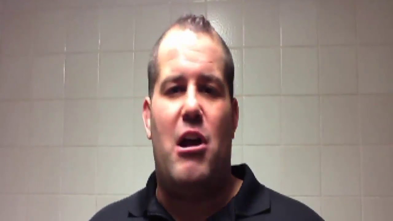 Edmond North retires Kelly Gregg's No. 71 jersey (2012-02-15) - YouTube