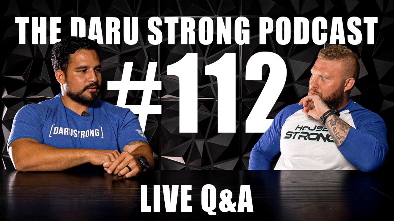 #112: Fight Performance & Nutrition Q&A | Daru Strong Podcast - YouTube