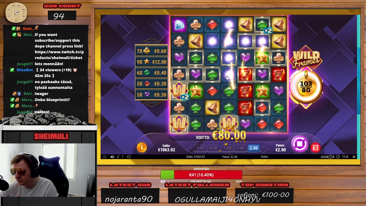 Big Win || Wild frames || - YouTube