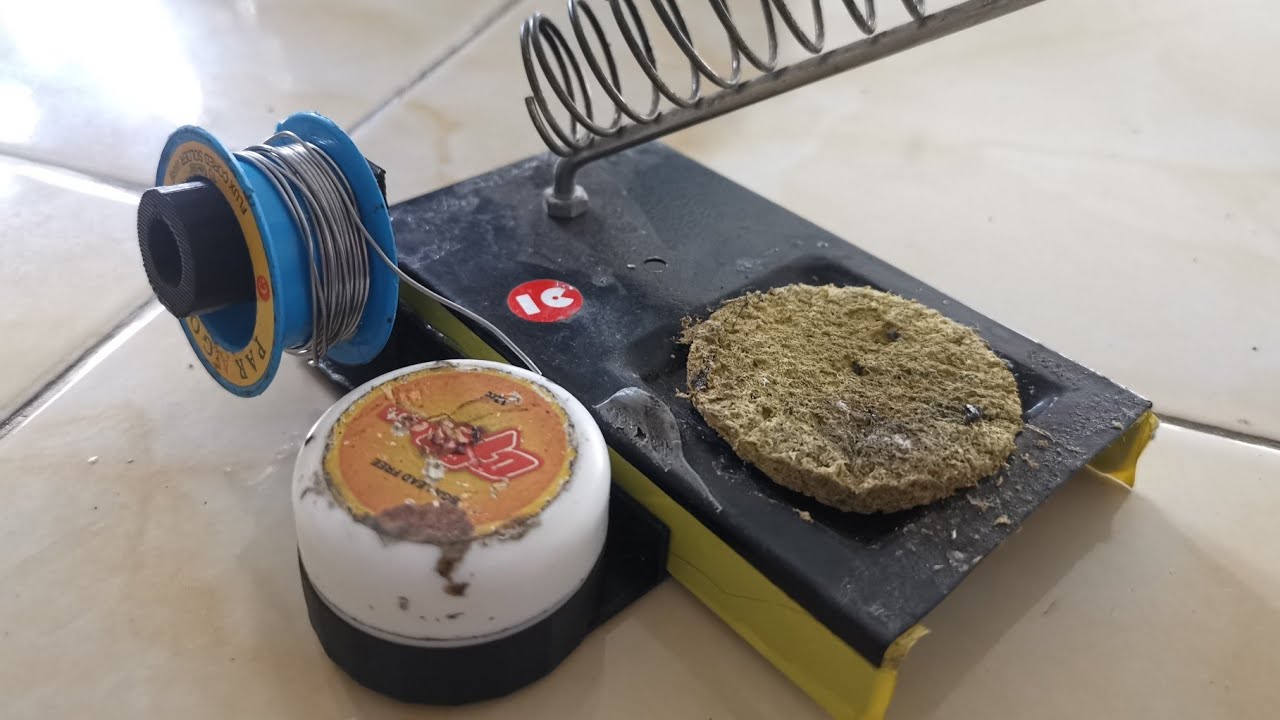 solder - Holder Timah dan Flux - YouTube