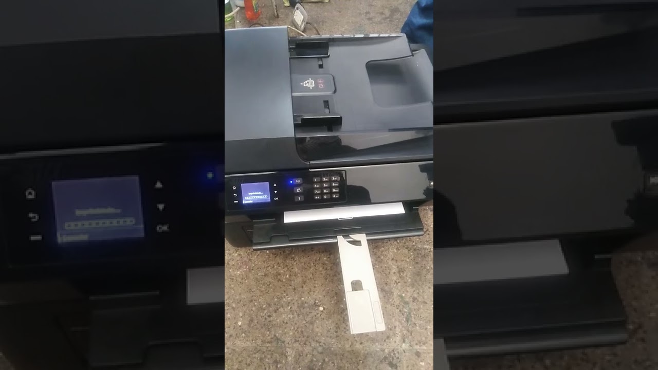 Impresora hp deskjet ink advantage 4645 - YouTube