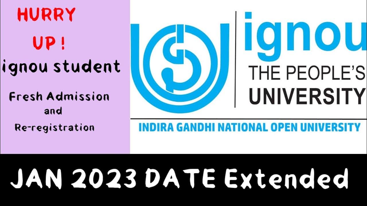 IGNOU Admission Date Extend ignouresult ignou assignment update ignou-admission-date-extend-ignouresult-ignou-assignment-update