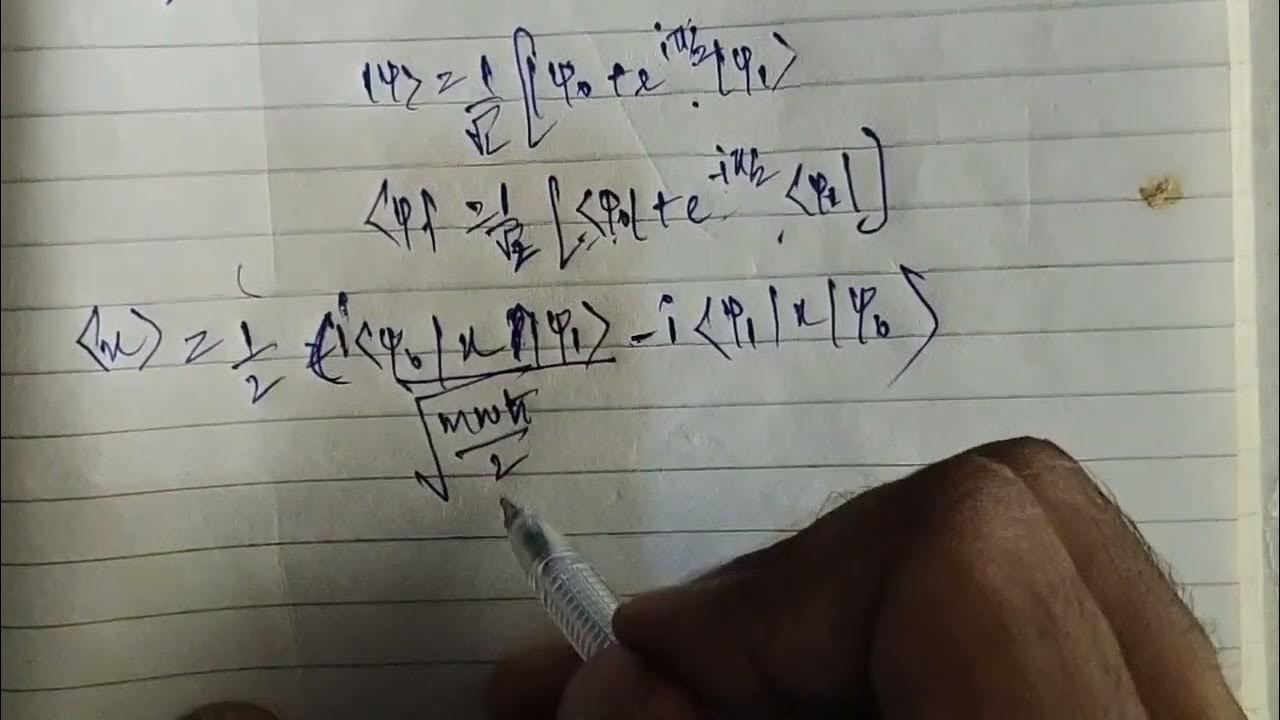 QUANTUM MECHANICS PART 10//ONLY PROBLEMS // CSIR UGC NET //JAM //GATE //JEST //TIFR. - YouTube