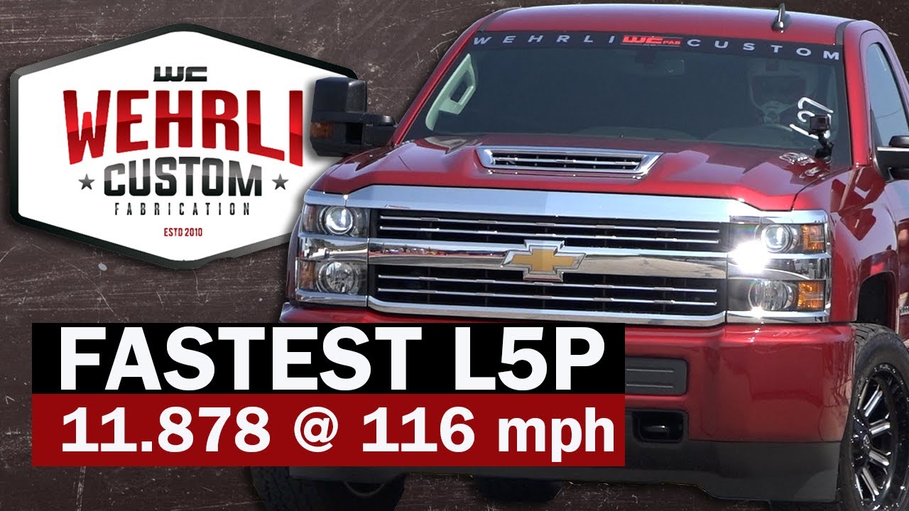 WCFab Fastest L5P - 11.878 @ 116 mph - YouTube