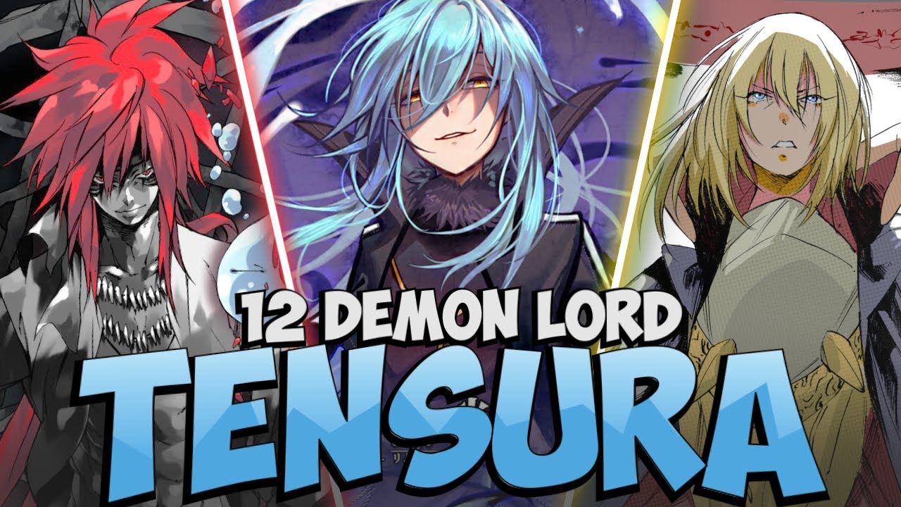 12 Demon Lord Dalam Anime Tensei Shitara Slime Datta Ken - YouTube