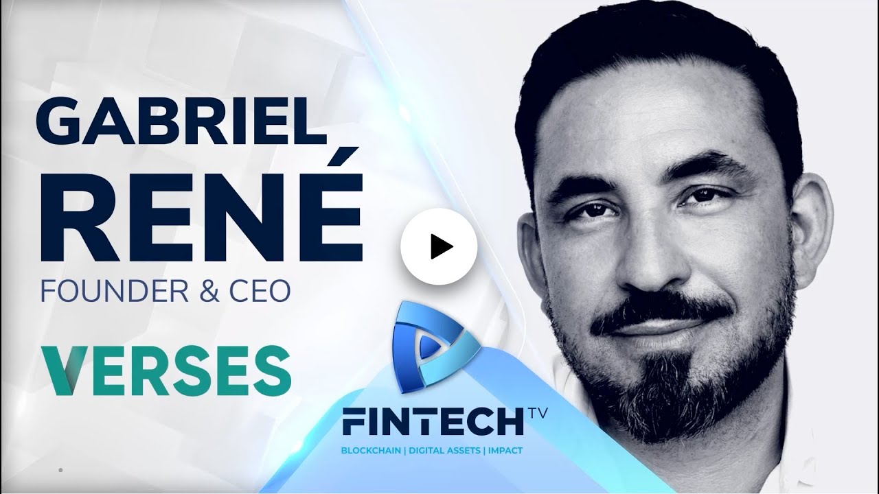 Gabriel René, Founder and CEO of Verses AI - FinTech TV interview - YouTube