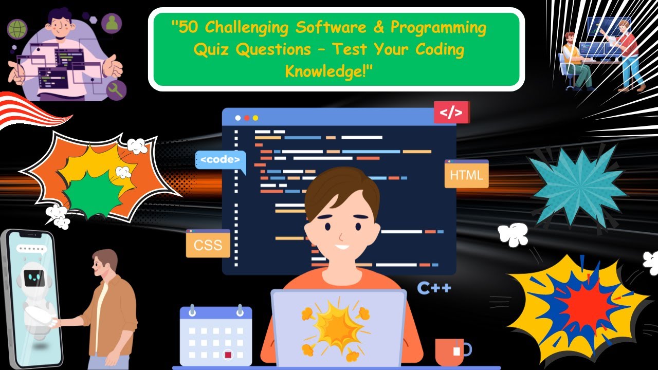 "💤💢50 Challenging Software 💯& 🔅Programming Quiz Questions –👉🙌 Test Your ...