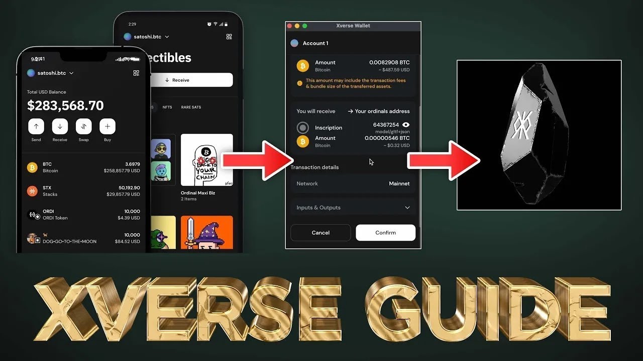 How to Buy Ordinals with Xverse (EASY GUIDE) 🟧 - YouTube